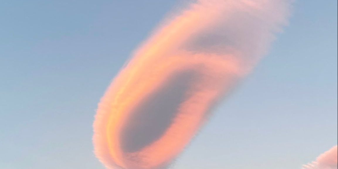 Afinal, que nuvem rara foi aquela que surgiu ao final do dia em Lisboa ...